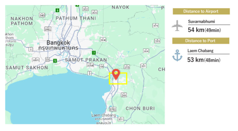 Amatacity Chonburi Factory for Sale - GDM THAILAND